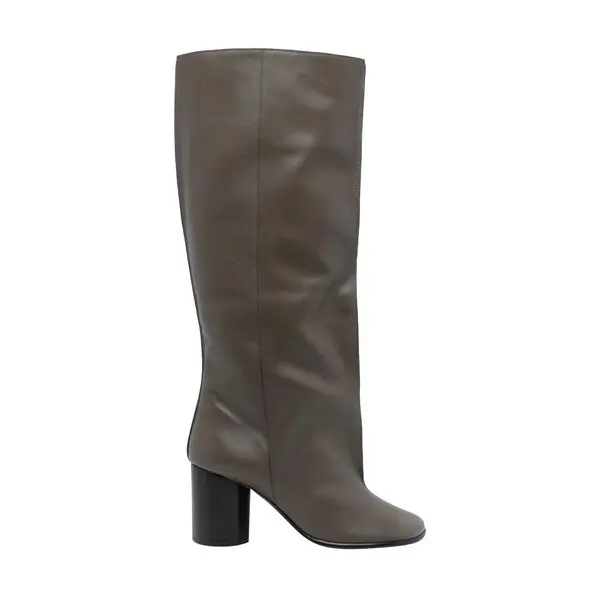LEMAIRE Crease Sleeve Boots - Brown