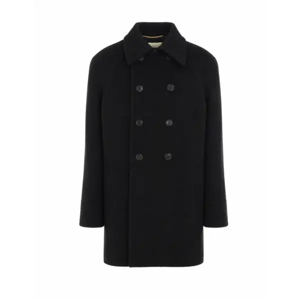 Saint Laurent Double Breasted Coat