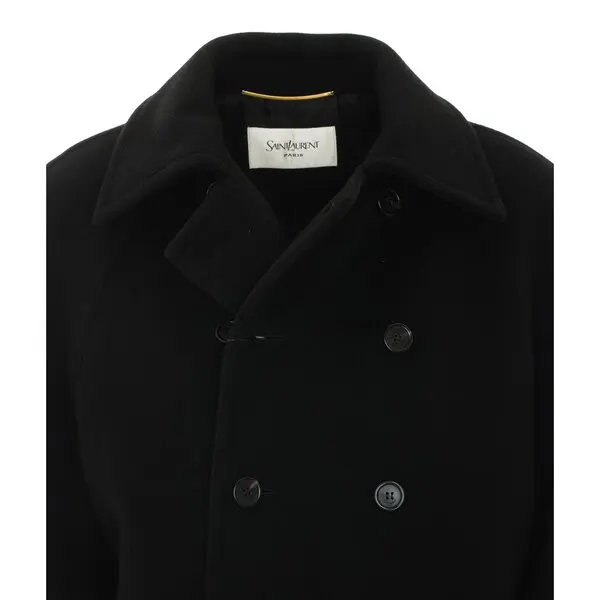 Saint Laurent Double Breasted Coat