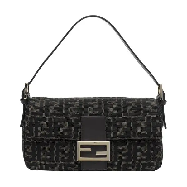 Fendi 26424 Baguette Shoulder Bag - Brown