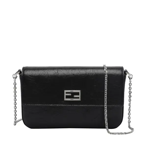 Fendi Wallet On Chain Tube Ff Baguette Logo