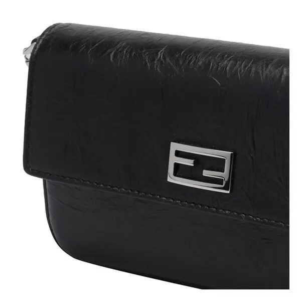Fendi Wallet On Chain Tube Ff Baguette Logo