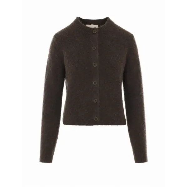 LISA YANG Azelea Cardigan - Brown