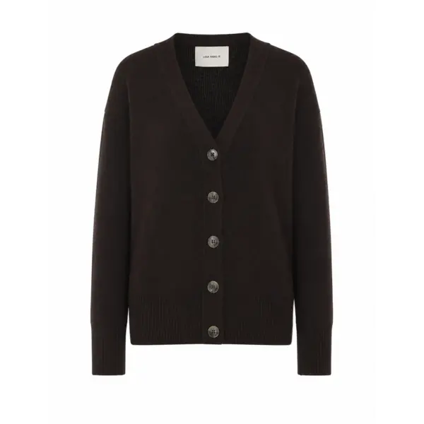 LISA YANG Amery Cardigan - Brown