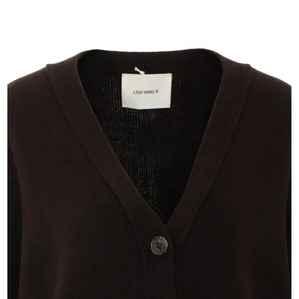 LISA YANG Amery Cardigan - Brown