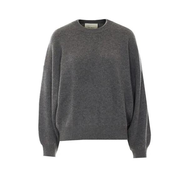 LISA YANG Cashmere Crew Neck Long Sleeve Sweater