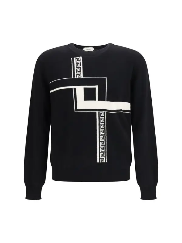 Versace Greca Incrocio Sweater