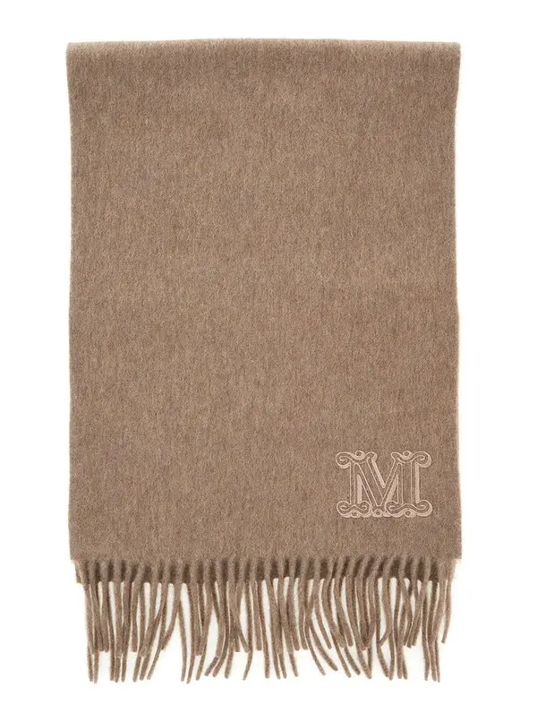 Max Mara Wsdalia Is A Beige Scarf In Tech Fabric And