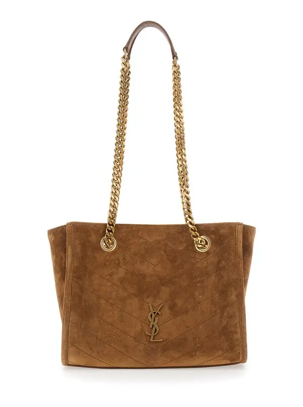 Saint Laurent Niki Suede Shoulder Bag - Multicolor