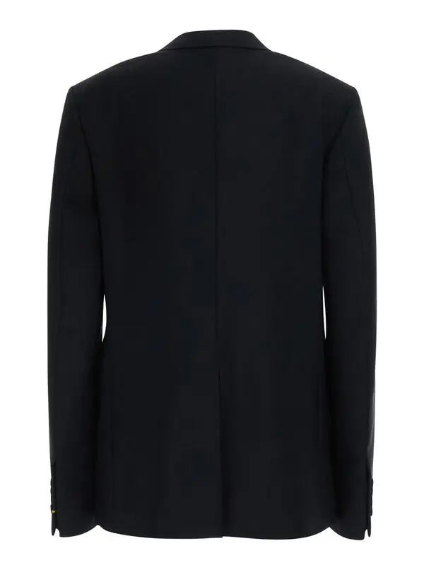 Fendi Wool And Mohair Jacket With Notched Lapel