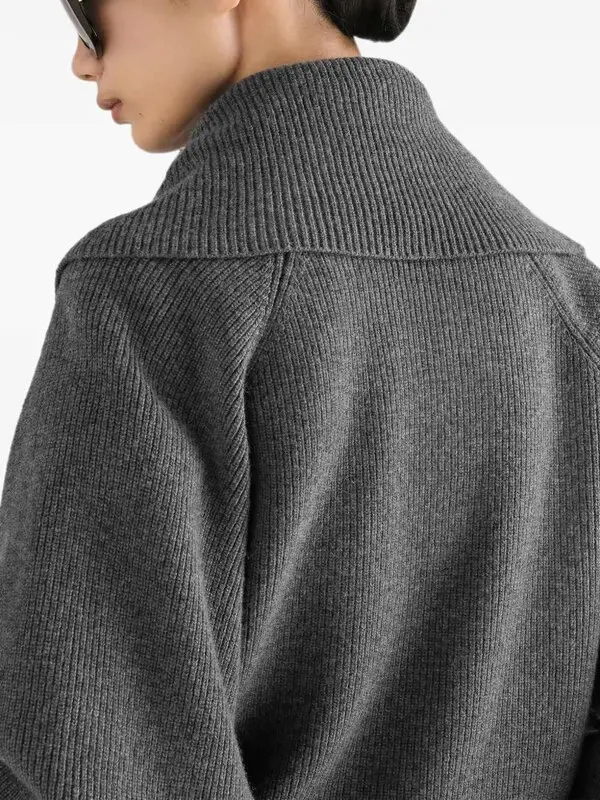 Dolce & Gabbana Shawl-collar Cardigan - Gray