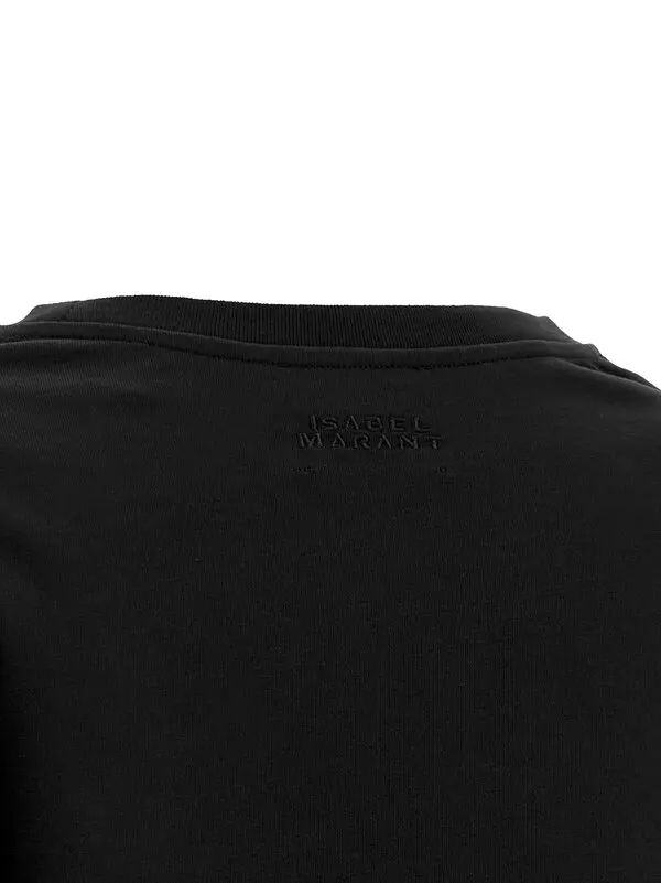 Isabel Marant Étoile Mylda Cotton Jersey Mini Dress - Black