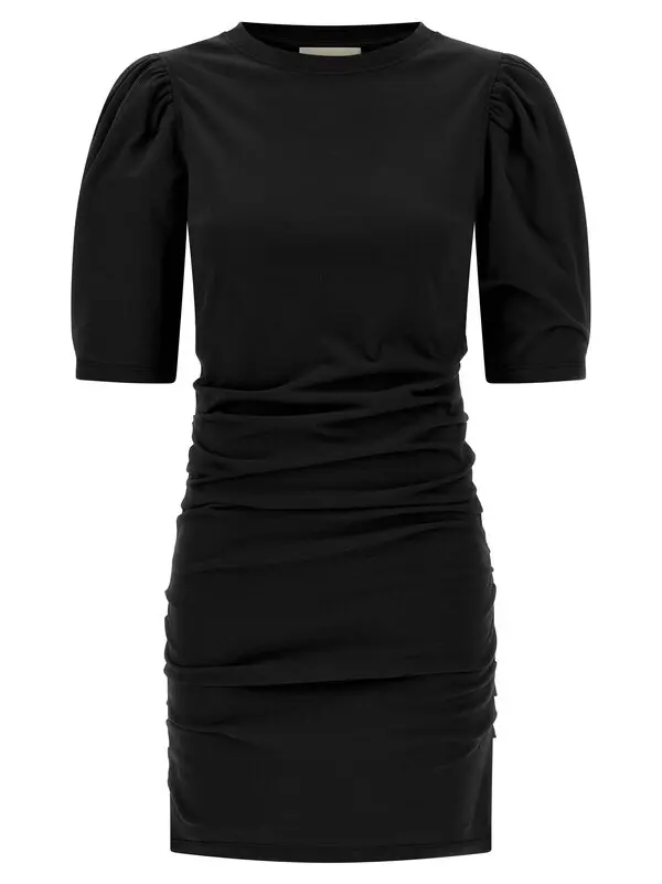 Isabel Marant Étoile Mylda Cotton Jersey Mini Dress - Black