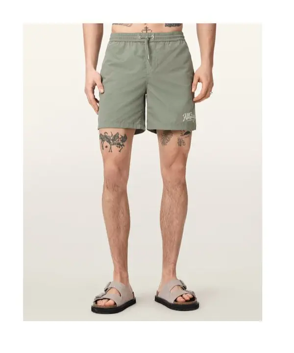 ALLSAINTS Odyssey Slim Fit Swim Shorts