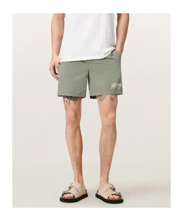 ALLSAINTS Odyssey Slim Fit Swim Shorts
