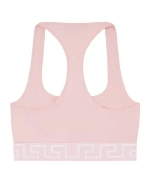 Versace Greca Border Scoop Neck Triangle Bra