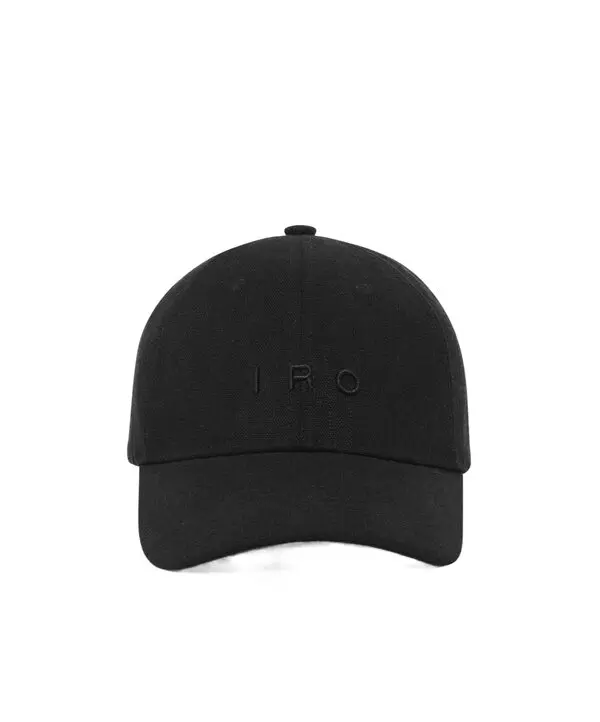 IRO PARIS Embroidered Logo Baseball Cap - Black