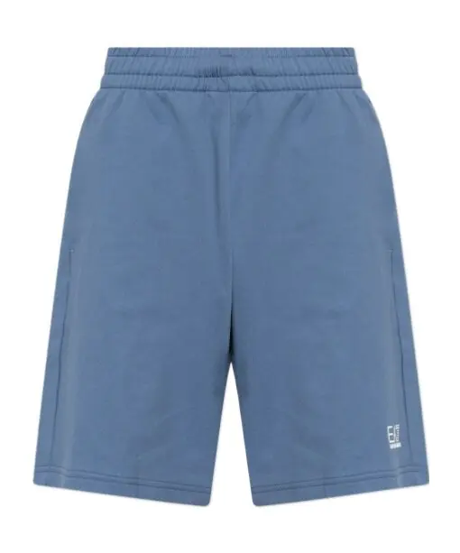 EA7 Logo Sweat Shorts