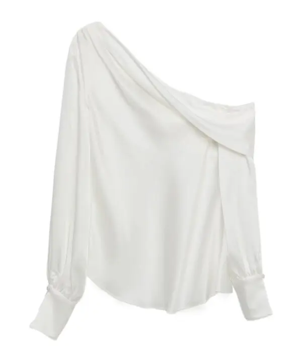 Simkhai Signature Alice Cold Shoulder Top