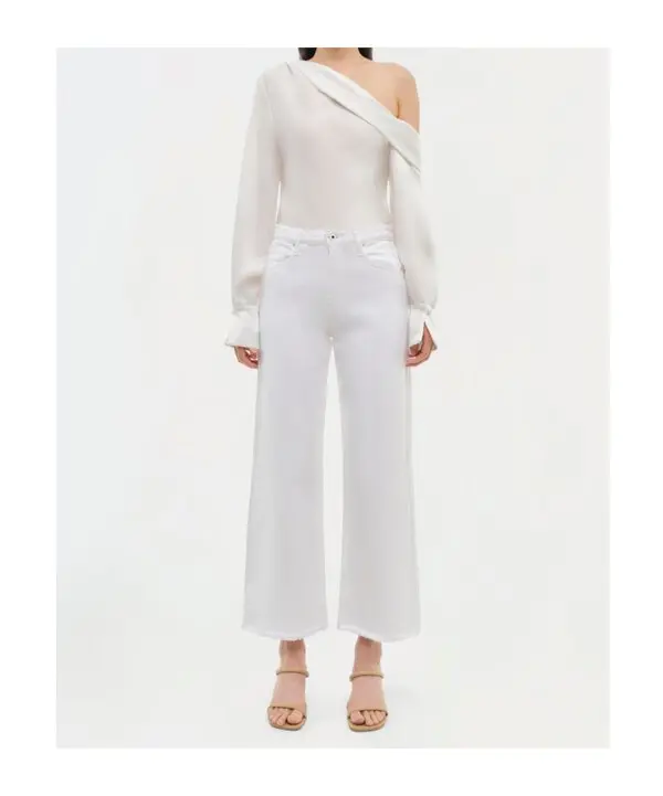 Simkhai Signature Alice Cold Shoulder Top