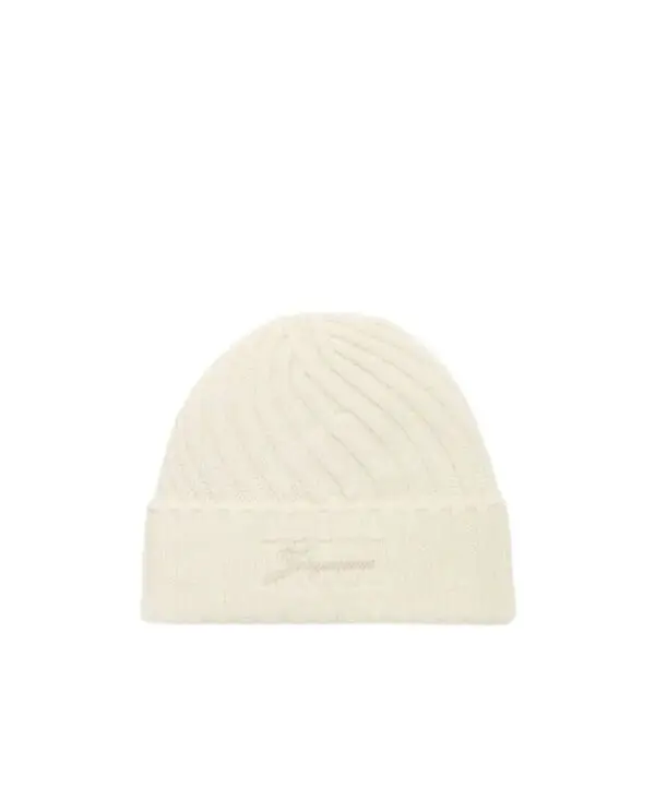 Jacquemus Logo-embroidered Beanie
