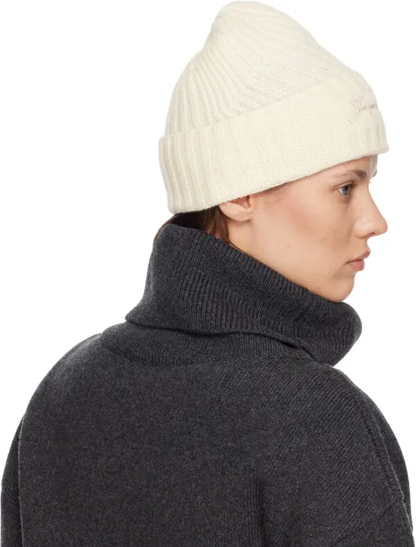 Jacquemus Logo-embroidered Beanie