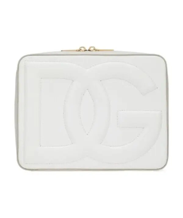 Dolce & Gabbana Dolce Gabbana Logo Embossed Medium Camera Bag