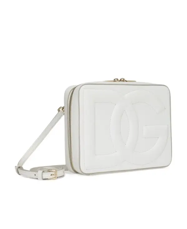 Dolce & Gabbana Dolce Gabbana Logo Embossed Medium Camera Bag