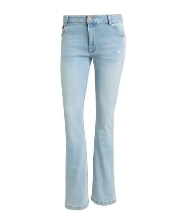 ADIDAS ORIGINALS Flared Jeans With Signature Stripes