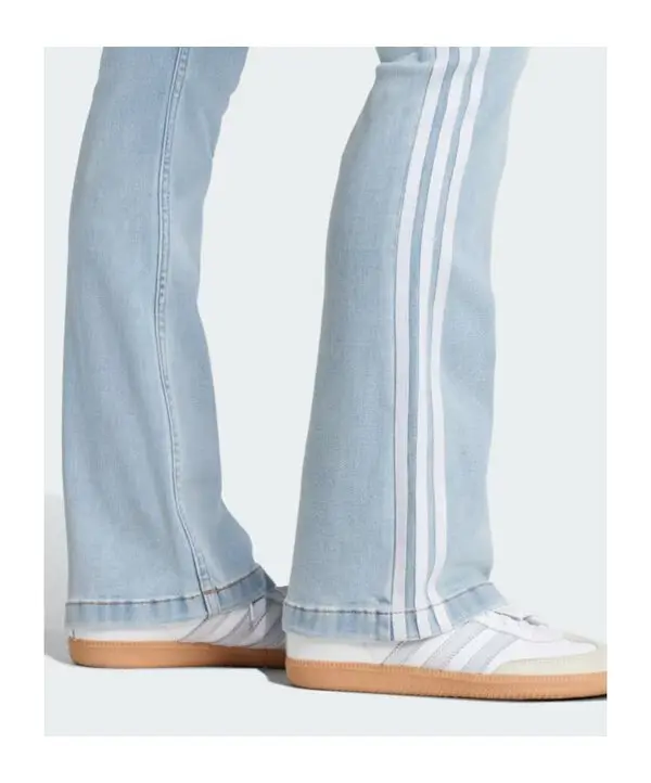 ADIDAS ORIGINALS Flared Jeans With Signature Stripes