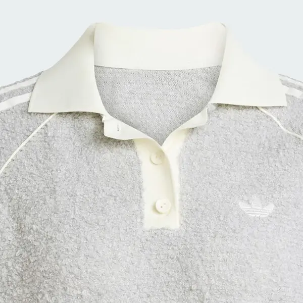 Adidas Originals Long-sleeved Oversized Polo Shirt