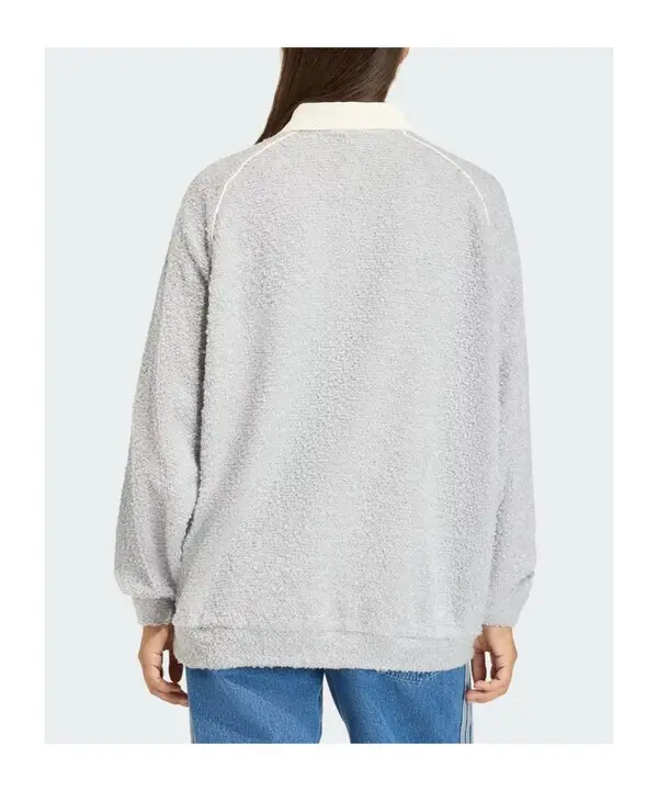 Adidas Originals Long-sleeved Oversized Polo Shirt