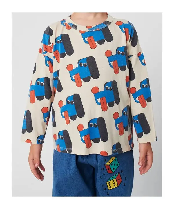 BOBO CHOSES Doggy Mate All Over Tshirt