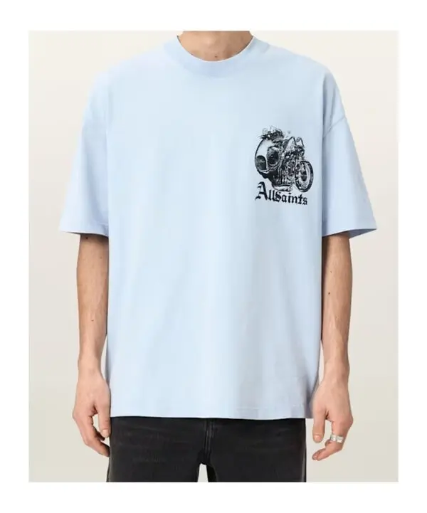 ALLSAINTS Panhead Oversized Graphic T-shirt