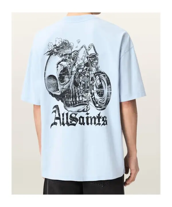 ALLSAINTS Panhead Oversized Graphic T-shirt
