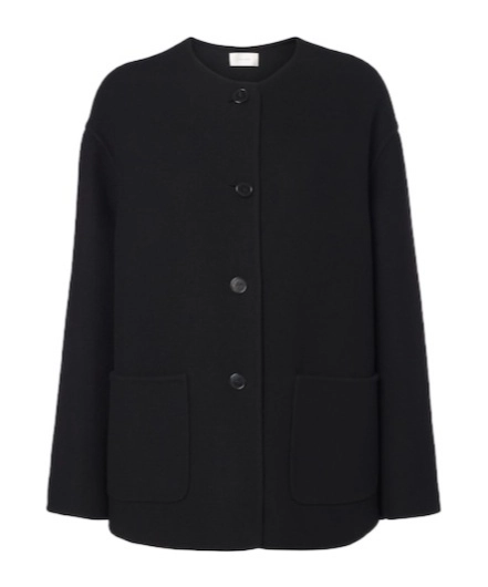 THE ROW Quintus Wool And Cashmere Blend Jacket - Black