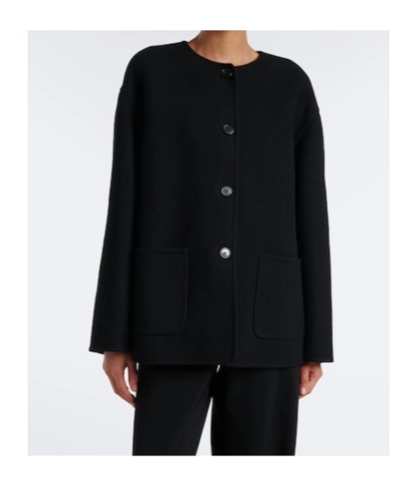 THE ROW Quintus Wool And Cashmere Blend Jacket - Black
