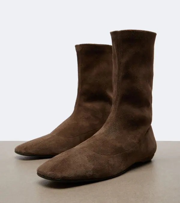 THE ROW Cindy Ankle Boots