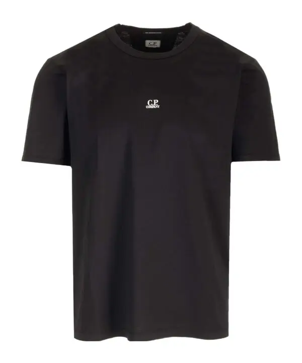 C.P. COMPANY Logo Printed Crewneck T-shirt