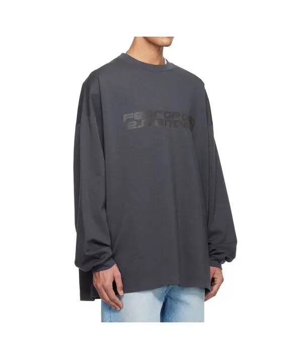 Fear Of God Logo Long Sleeve T-shirt