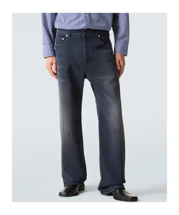 Balenciaga Faded Straight Leg Jeans