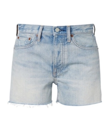 Polo Ralph Lauren Faded Denim Shorts - Gray