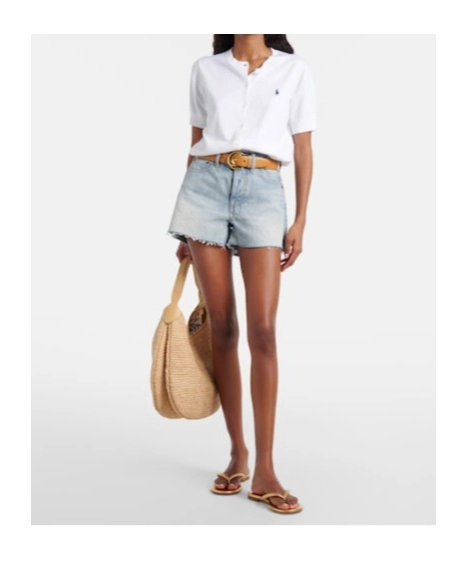 Polo Ralph Lauren Faded Denim Shorts