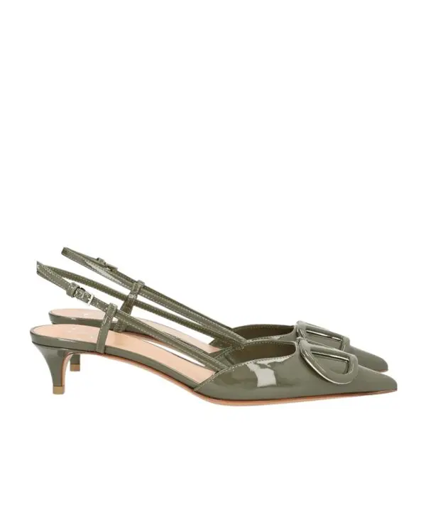 Valentino Garavani Pointed-toe Slingback High-heeled Sandals