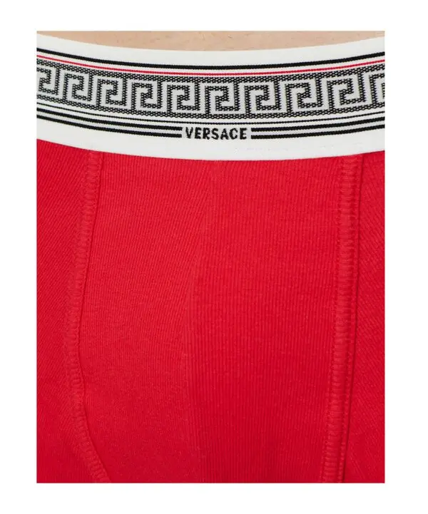 Versace Logo Waistband Boxer Briefs