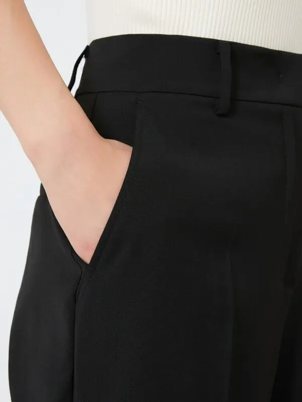 Max Mara Visivo Pressed-crease Wide-leg Trousers