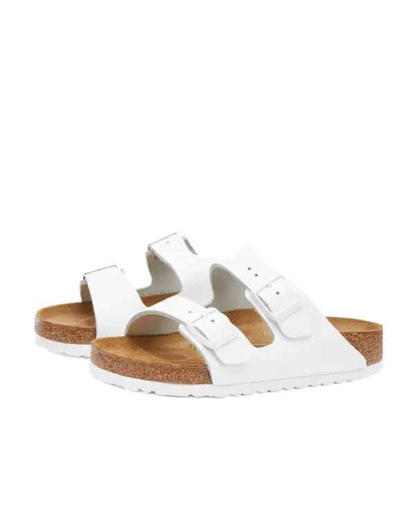 BIRKENSTOCK Arizona Double Strap Slip-on Sandals - White