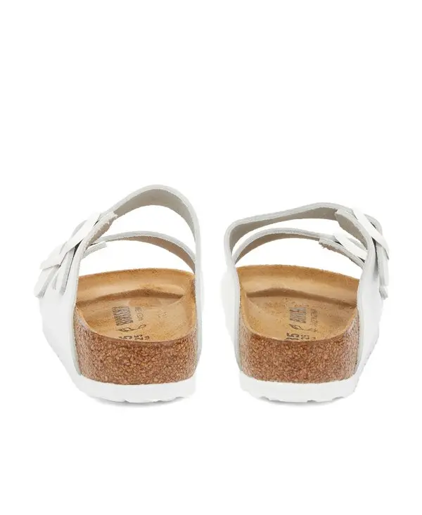 BIRKENSTOCK Arizona Double Strap Slip-on Sandals - White