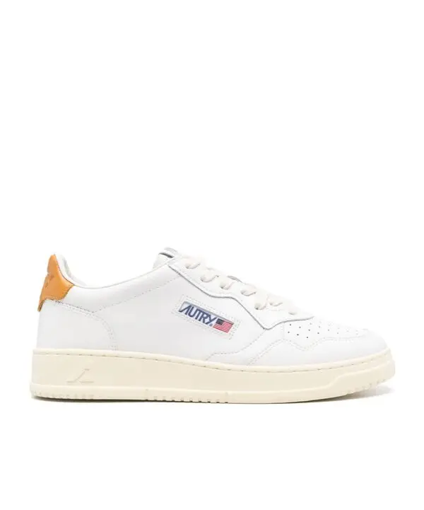 AUTRY Medalist Lace-up Sneakers - White