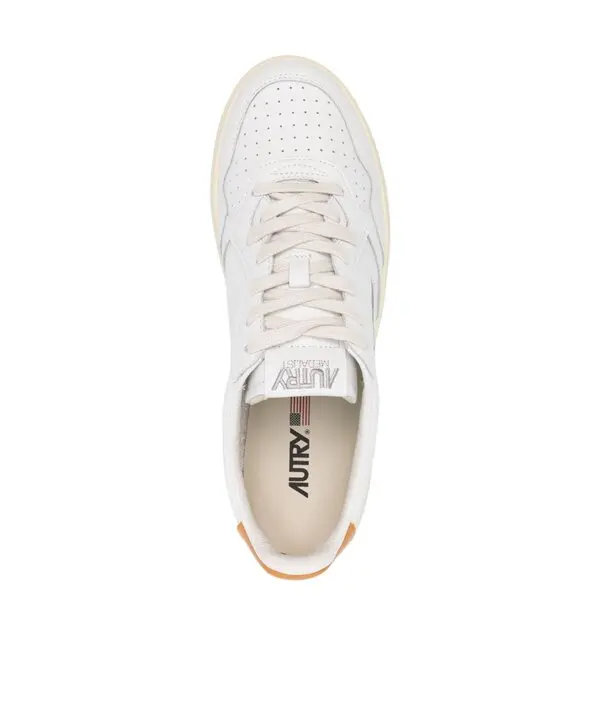 AUTRY Medalist Lace-up Sneakers - White